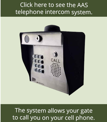 3/4 Rail Aluminum Front Gates for Driveway | Gate Crafters